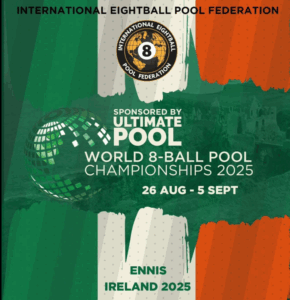 IEPF World 8Ball Championships – Results! – Irish Pool Association
